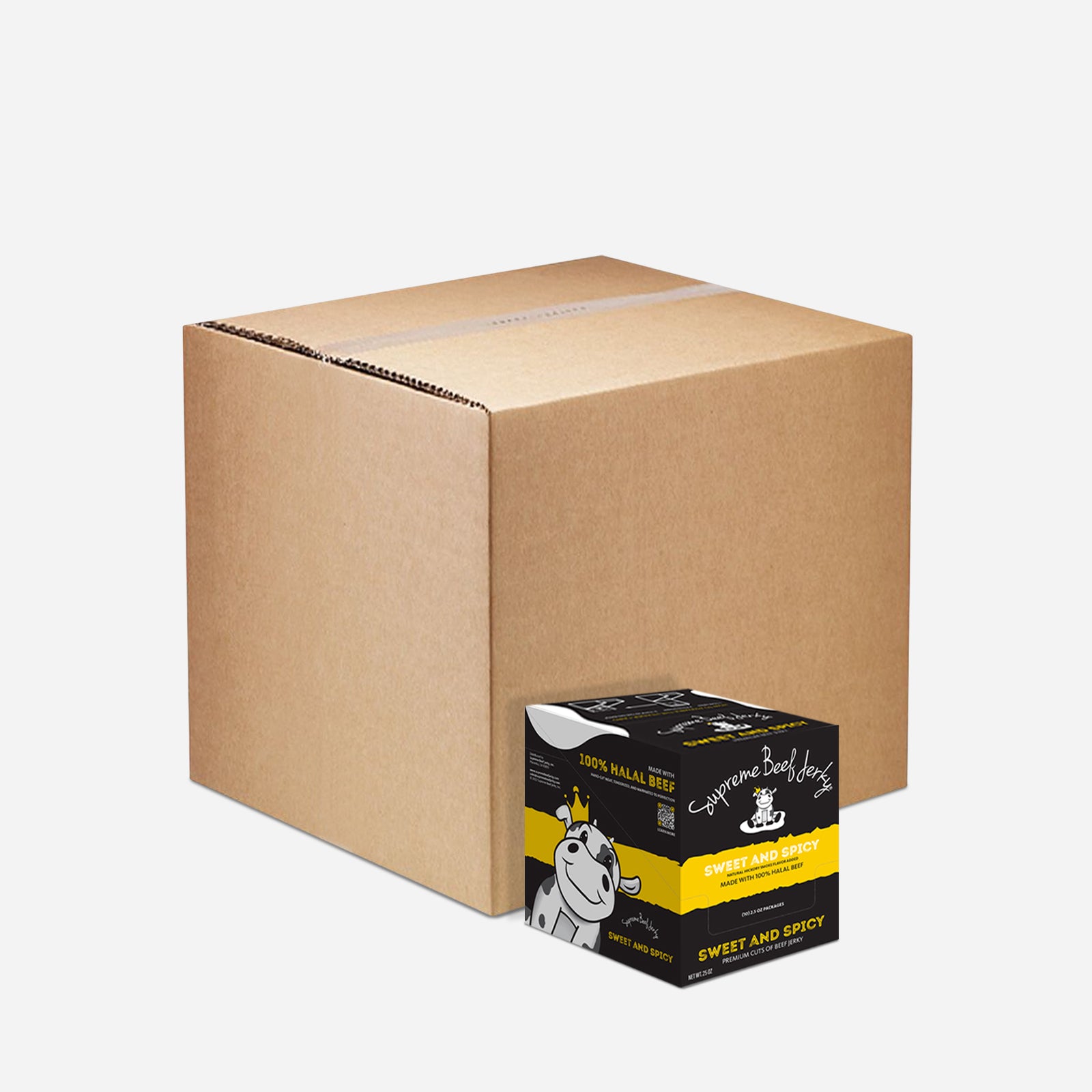 Master Case (10 Carton Minimum) – SUPREME BEEF JERKY
